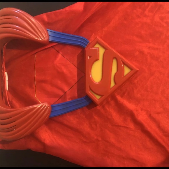 Other | Mattel Superman Fight Fly Cape Light Costume | Poshmark